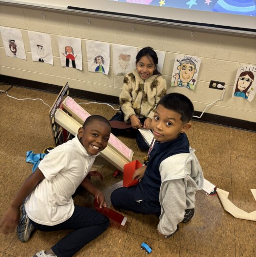 Emerson Elementary School - Exploring Motion with Toy Cars and Ramps!